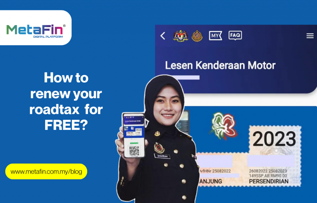 How to renew your roadtax for FREE?