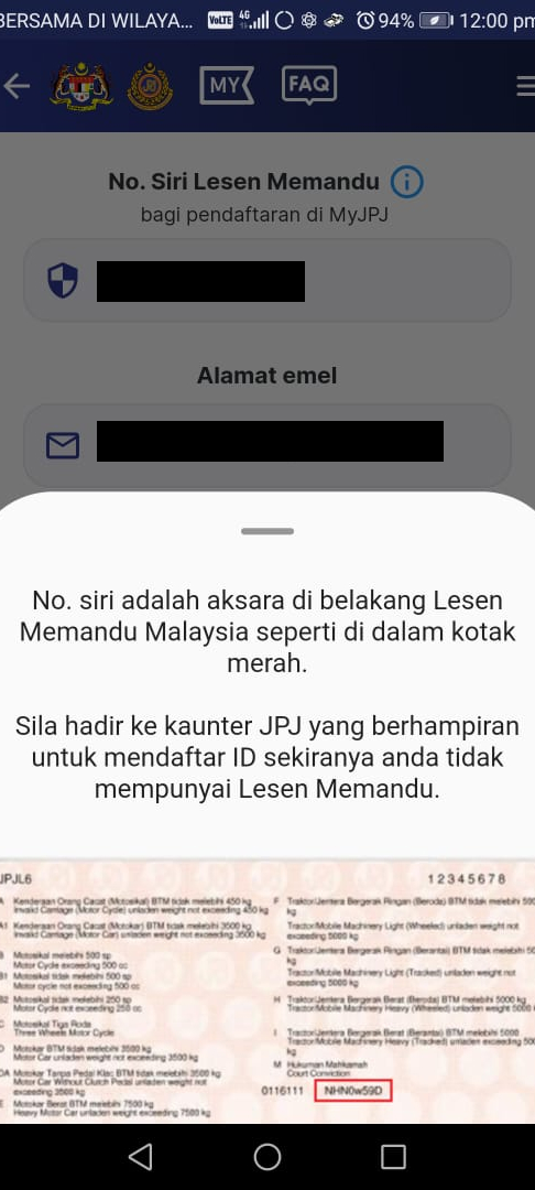 A Step-By-Step Guide on How to Access your digital road tax Via My JPJ App