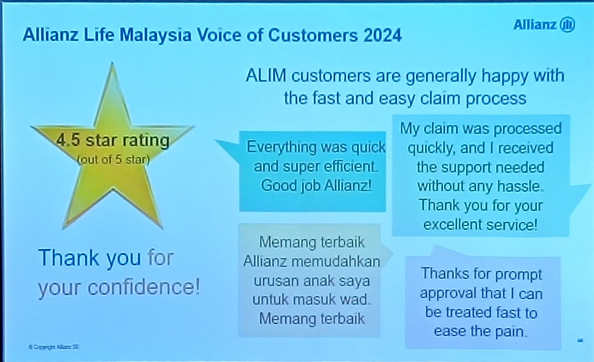 Allianz Life Insurance Malaysia’s 2024/2025 Kick-Off - MetaFin Blog