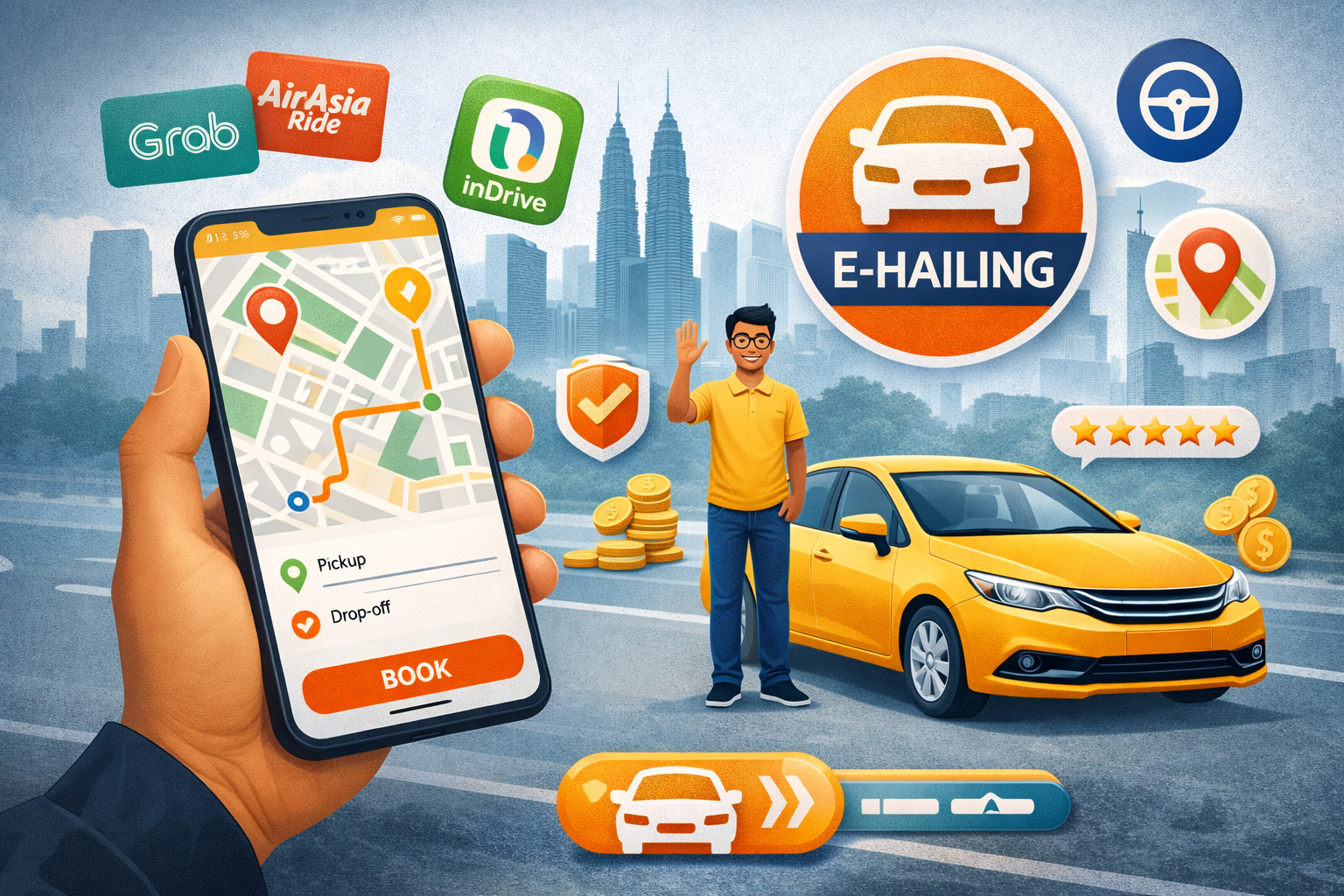 E-Hailing Insurance for New Drivers in Malaysia - MetaFin Blog